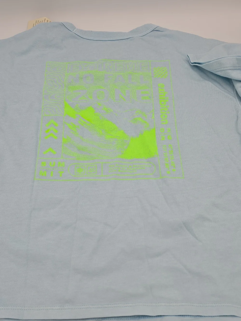 Cat & Jack | Shirts & Tops | Cat Jack Boys Mountain Theme Neon Print T ...
